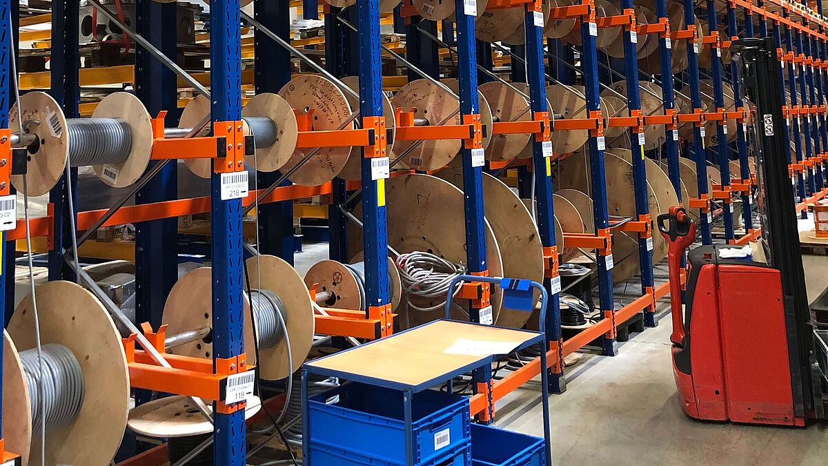 Optimization of production logistics thanks to PSIwms