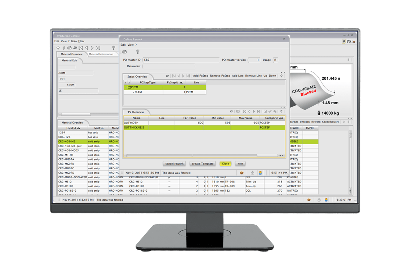 Process quality decision and nonconformity management